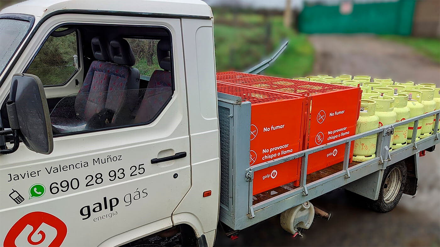 Distribución de gas butano y propano | GALP GAS Javier Valencia